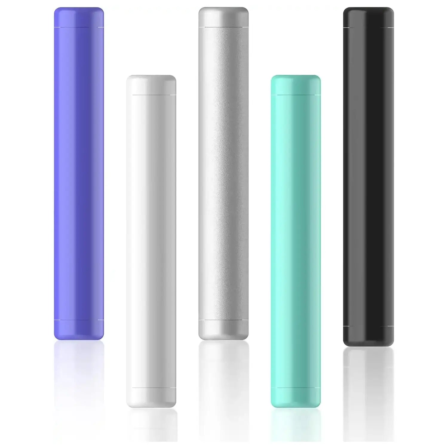 OZCHIN 5PCS Air-Tight Aluminum Joint Tubes 4.3" Pre Roll Containers Set